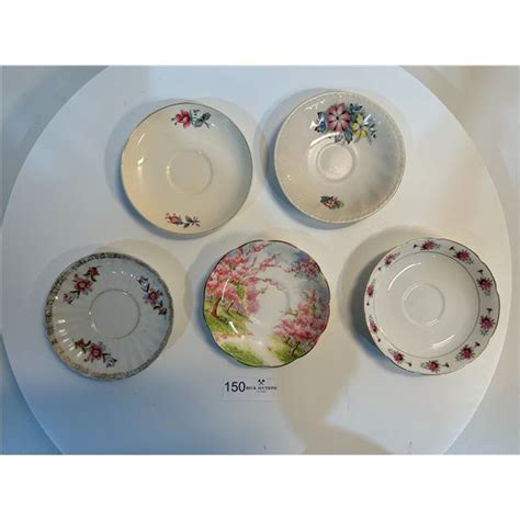 Assorted Saucers Beck Auctions Inc
