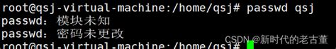 Ubuntu 2204报错：passwd Module Is Unknown Csdn博客