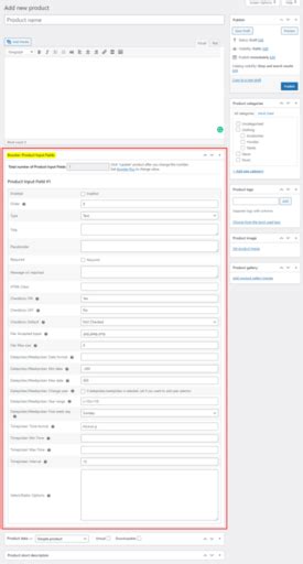 Product Input Fields For Woocommerce Booster For Woocommerce