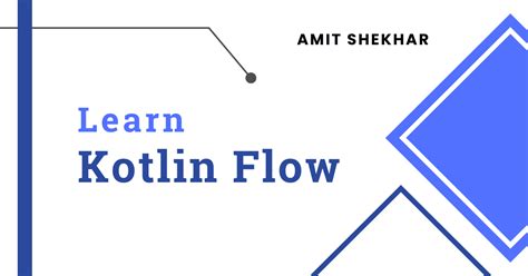 Learn Kotlin Flow изучаем Kotlin Flow на реальных примерах