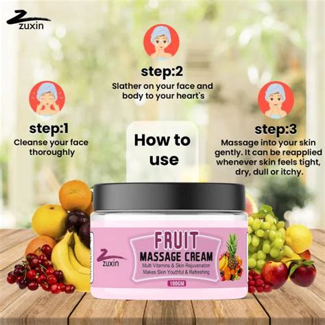 Zuxin Fruit Massage Cream Jiomart