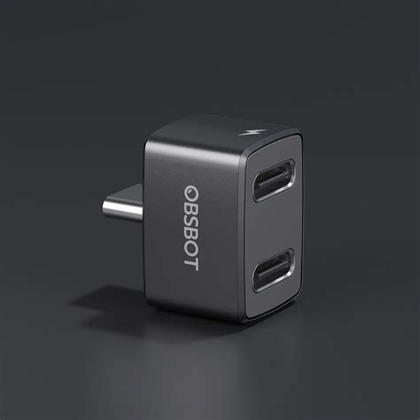 OBSBOT USB C Male To Dual USB C Female Splitter Media Kit