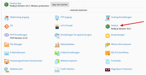 Node Js Applikation Mit Plesk Hosten Digitale Wunderwelt