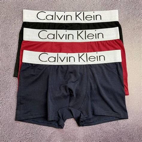 Трусы ck. мужские трусы calvin klein. набор мужских трусов 3 штуки ...