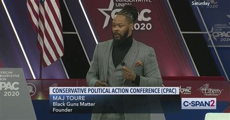 Cpac Black Guns Matter Founder Maj Toure C
