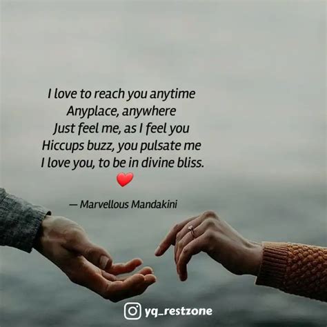 I Love To Reach You Anyti Quotes And Writings By Mandakini Yourquote