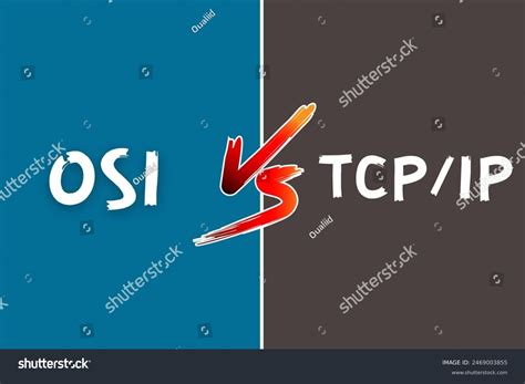 Tcp Ip Vs Osi Model Royalty Free Images Stock Photos Pictures Shutterstock