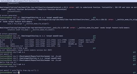 Support Wasix · Issue 17115 · Ziglangzig · Github