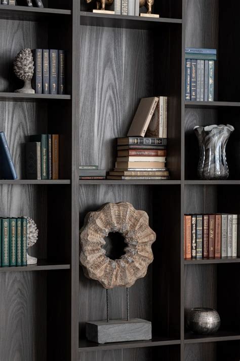 Современный стеллаж для книг от Dantone Home Дизайн книжного шкафа