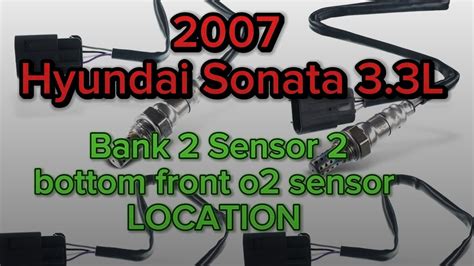2007 Hyundai Sonata 33l Bank 2 Sensor 2 Bottom Front O2 Sensor