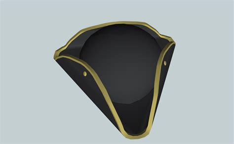 Stl File Hat Hat Cocked Women 3d Model Stl Obj Soldier 🎩 Obj・3d