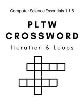 PLTW Computer Science Essentials 1 1 5 Crossword By Erika James