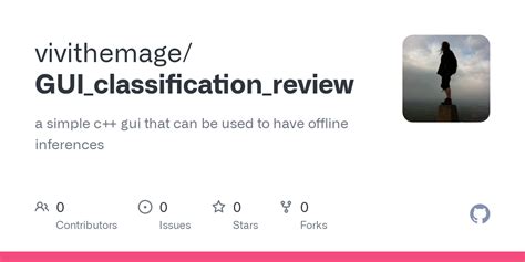 Github Vivithemageguiclassificationreview A Simple C Gui That Can Be Used To Have