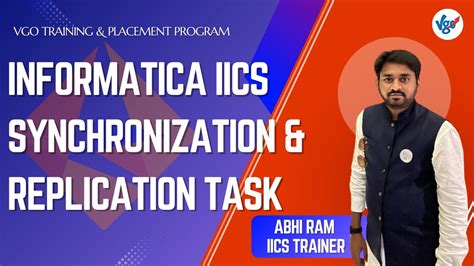 Informatica Iics Synchronization Task And Replication Task Iics