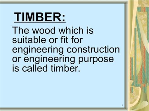 Timber Ppt