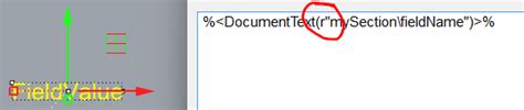 Issue Enhanced Text Fields Do Not Display Document User Data Anymore