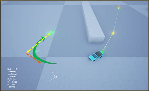 Zombpir8ninja Parking Using A Moveto Behavior For Vehicles In Unreal