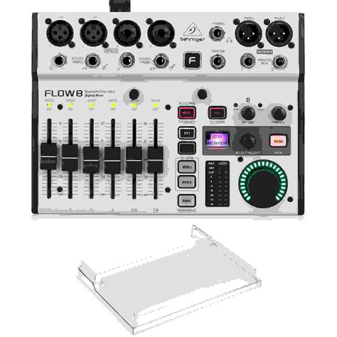Behringer Flow 8 8 Input Digital Mixer With Decksaver Sweetwater