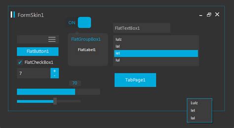 Flat UI Template For Visual Studio 2013 NET