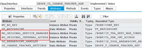 SAP ABAP Central BOPF Change Tracker
