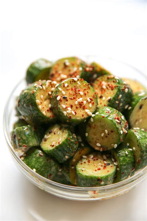 Creamy Sesame Cucumber Salad Paleomg