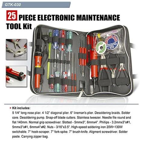 Jual Goldtool Gtk 030 25 Piece Electronic Toolkit Jakarta Barat Home Instruments Tokopedia