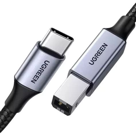Cabo Ugreen Usb C Para Impressora Usb B 2 0 Trançado 2m Parcelamento