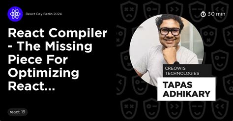 React Compiler The Missing Piece For Optimizing React Applications By