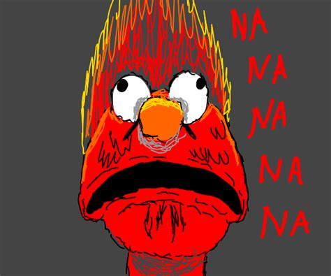 Elmo Burning Drawception