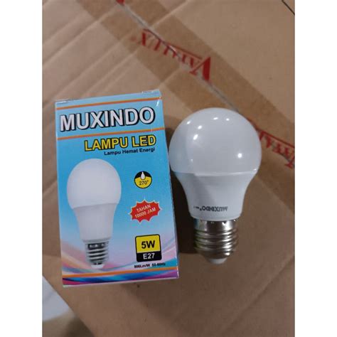 Jual Lampu Leb Buld 5 W Cahaya Putih 6500 K Shopee Indonesia