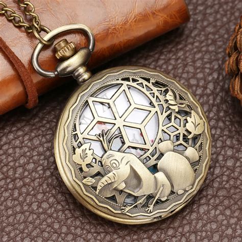 만화 눈 테마 석영 시계 기념품 목걸이 펜던트 시계 청동 스웨터 체인 포켓 시계 어린이 선물휴대용 And 회중 시계 Aliexpress