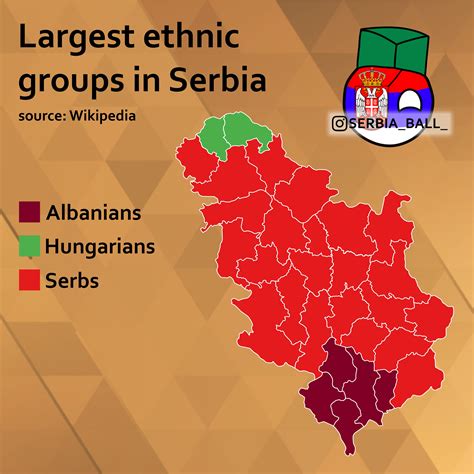 Largest Ethnic Groups In Serbian Districts Mapporn