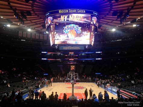 Msg Seating Chart Knicks Seat Numbers Cabinets Matttroy