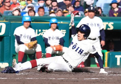 大阪桐蔭・境がランニング本塁打「自分の足は変わらない」俊足で8強進出貢献 スポニチ Sponichi Annex 野球