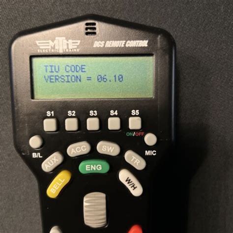 Mth Dcs Digital Command System Remote Control Set 50 1001 O Gauge