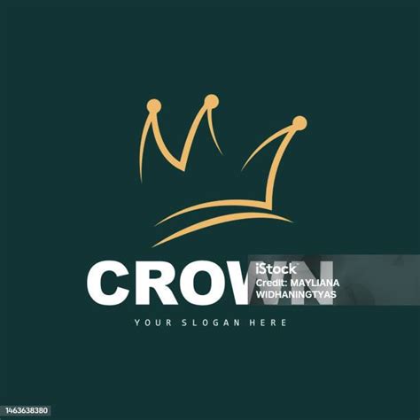 크라운 로고 왕과 여왕 아이콘 디자인 벡터 우아한 간단한 템플릿 그림 Championship에 대한 스톡 벡터 아트 및 기타 이미지 Championship 고급 호텔