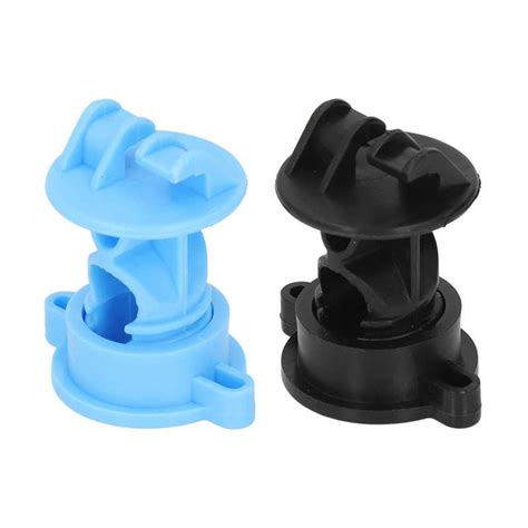 Abs Bolt Type Rod Post Insulators 55mm Length 48mm Width For Electric Fence