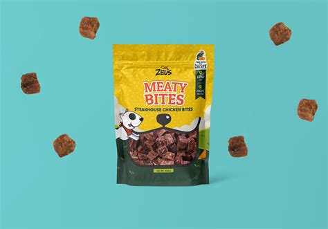 Packaging Design Zeus Meaty Bites