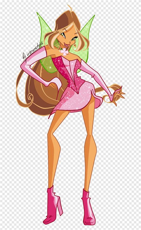 Flora Bloom Tecna Winx Club Believix In You Mythix Flora Fashion