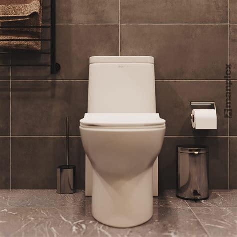 Vaso Sanitário Monobloco Cerâmica Duplo Acionamento 3 6L Jato