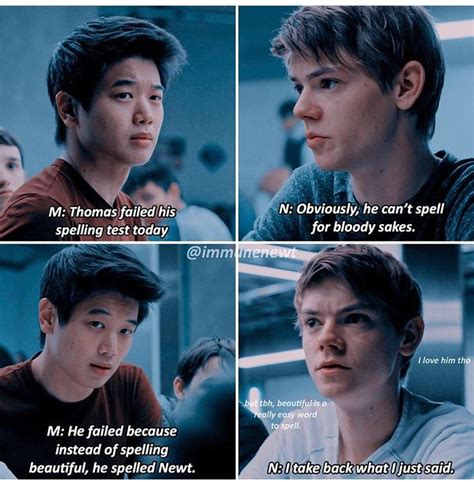 B E A U T I F U L Definition Newt Ilustrasi Karakter