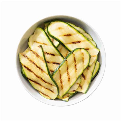 Grilled Sliced Zucchini Fav008 Lbp Bakeries