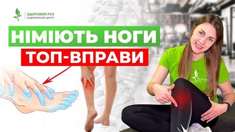 НІМІЮТЬ НОГИ ТОП ВПРАВИ для покращення кровообігу Кінезітерапія