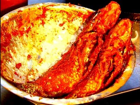 Sheela Fish Fry Recipe Barracuda Fish Fry Street Foods YouTube