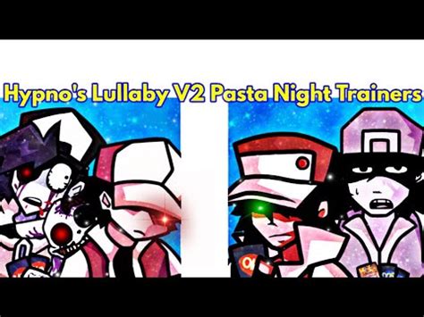 Friday Night Funkin Hypno S Lullaby V2 Pasta Night Trainers Pokemon