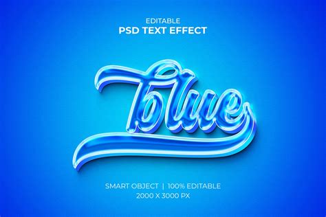 3d Text Logo Psd