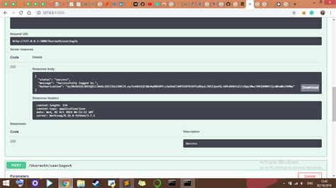 Logout Failed Provide A Valid Authorization Token Issue