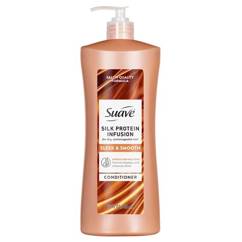 Silk Protein Infusion Sleek And Smooth Shampoo Suave® Suave Brands Co