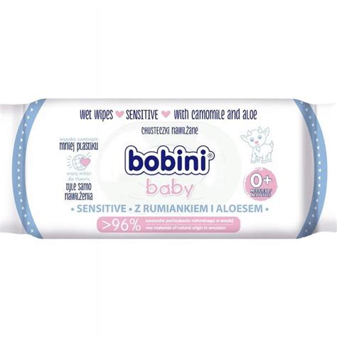 Bobini Sensitive Chusteczki Nawilżane 60 Szt Bobini Sklep Empikcom