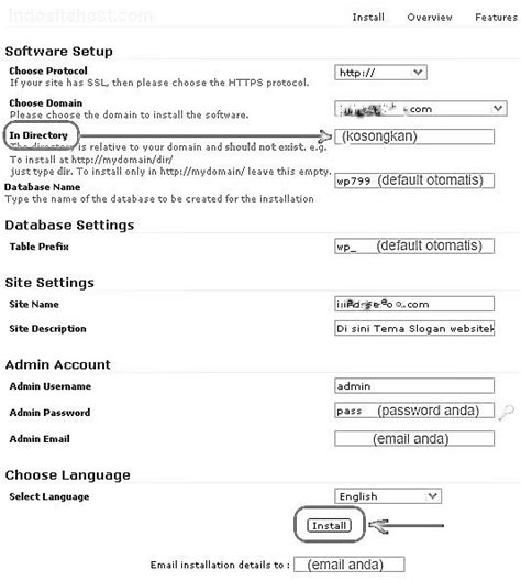 Proses Install Wordpress Di Cpanel Menggunakan Softaculous Astamedia